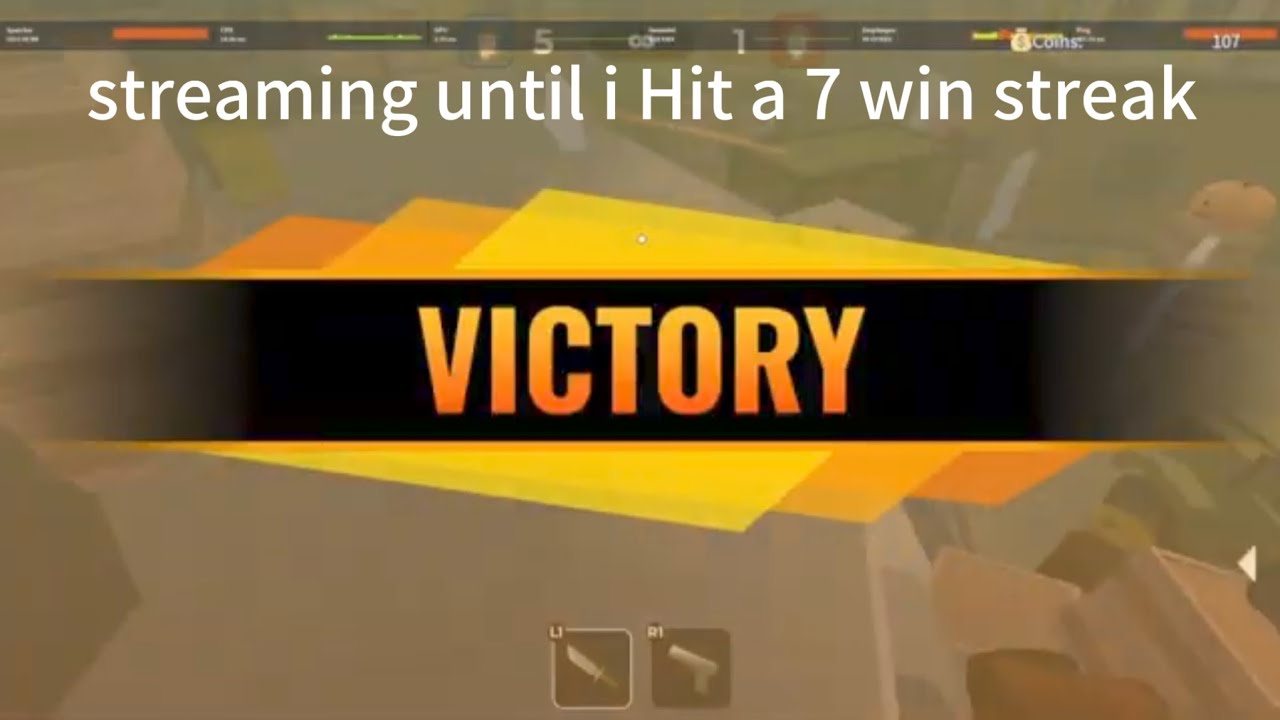 Streaming until I hit a 7 win streak - YouTube