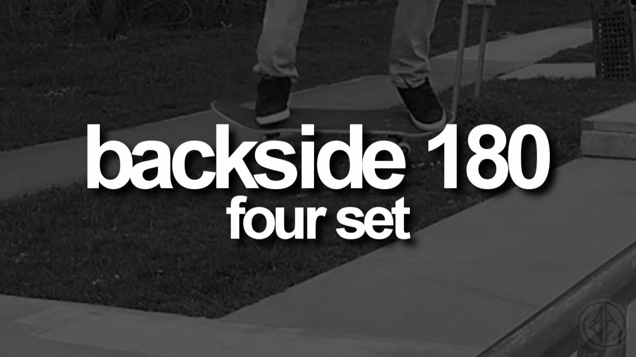 Backside 180 - Four Set: First-Person Skateboarding. - YouTube