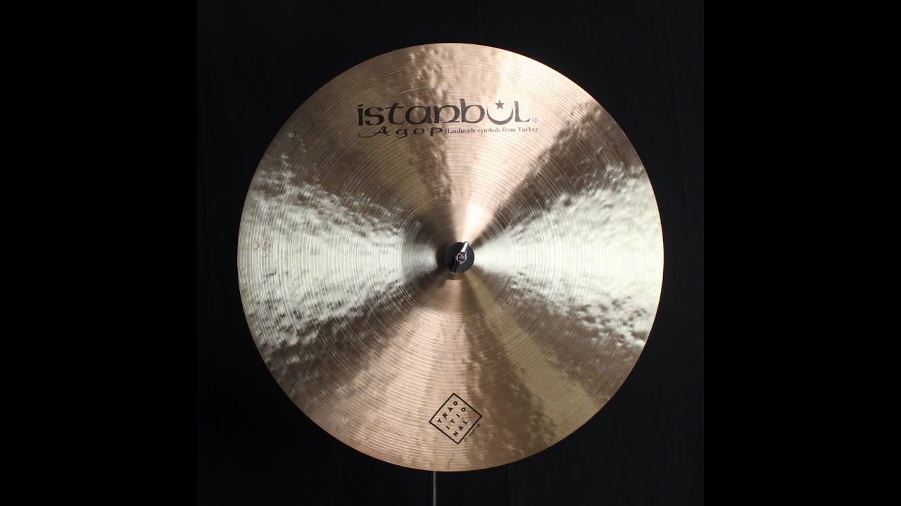 Istanbul Agop 22" Traditional Crash Ride - 2417g - YouTube