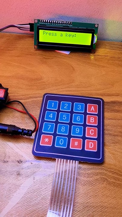 Arduino 4x4 keypad test #iot #project #technology #shortvideo - YouTube