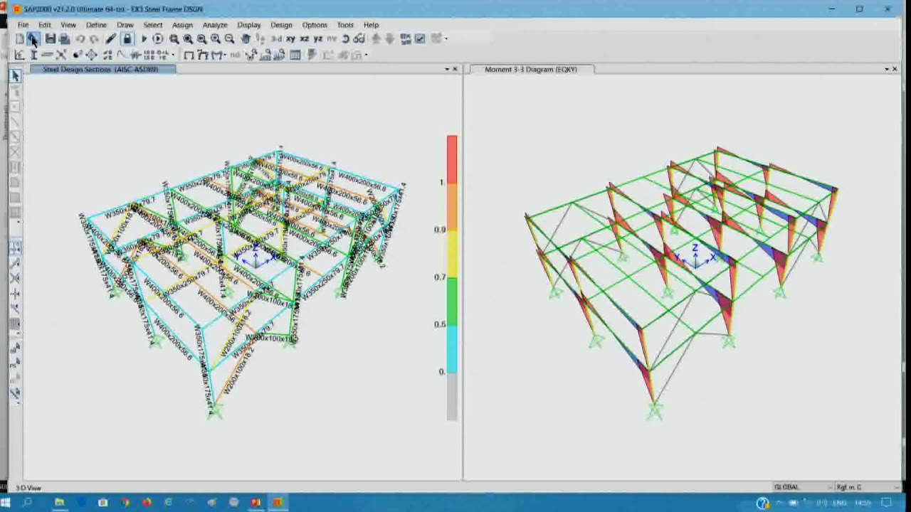 การประยุกต์ใช้โปรแกรม SAP2000 (v.21) เพื่อการออกแบบอย่างมืออาชีพ รุ่น ...