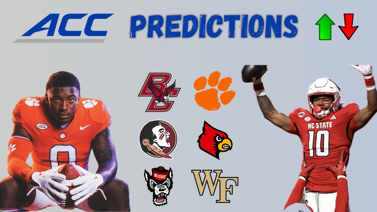 ACC Win Total Predictions! (2024) - Part 1 #acc #predictions # ...