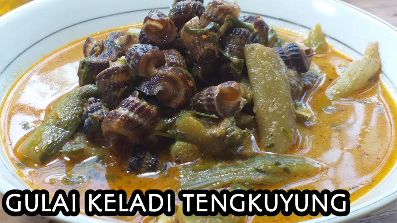GULAI KELADI TENGKUYUNG ||SEDOT, HISAP, KUNYAH||ENAK SEKALI - YouTube