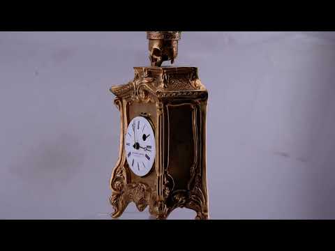 ANTIQUE FRENCH ORMOLU GILT BRONZE MEMENTO MORI SKULL DOCTOR'S DESK ...