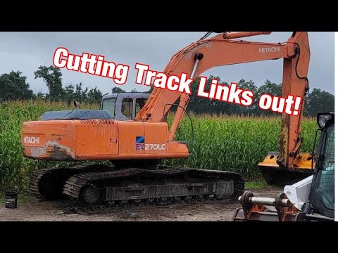 Excavator Track Hack!..How To Get Some More Hours Out Of Them Rails ...