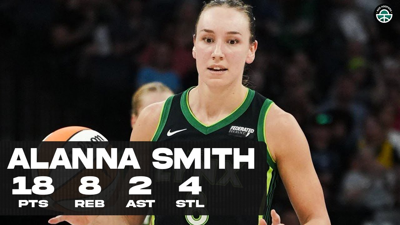 ALANNA SMITH DROPS 18PTS vs FEVER (FULL HIGHLIGHTS) - YouTube
