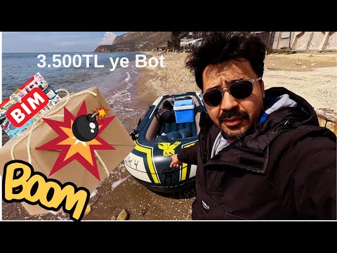 BİM’den Bot Aldım! Kutuyu Açtım, Şok Oldum! 😄 (Kutu Açılım + İlk İzlenim)Inflatable Boat Unboxing!