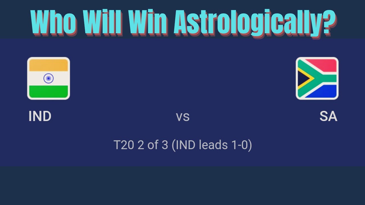 India vs South Africa? Who will win? | Astrological Prediction - YouTube