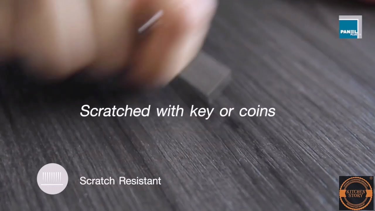 Scratch Resistant Testing for Premium Melamine board Panel - YouTube