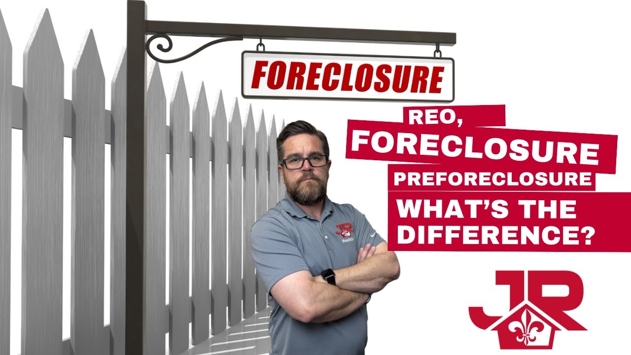 Understanding REO, Foreclosure, and Pre-Foreclosure Properties - YouTube