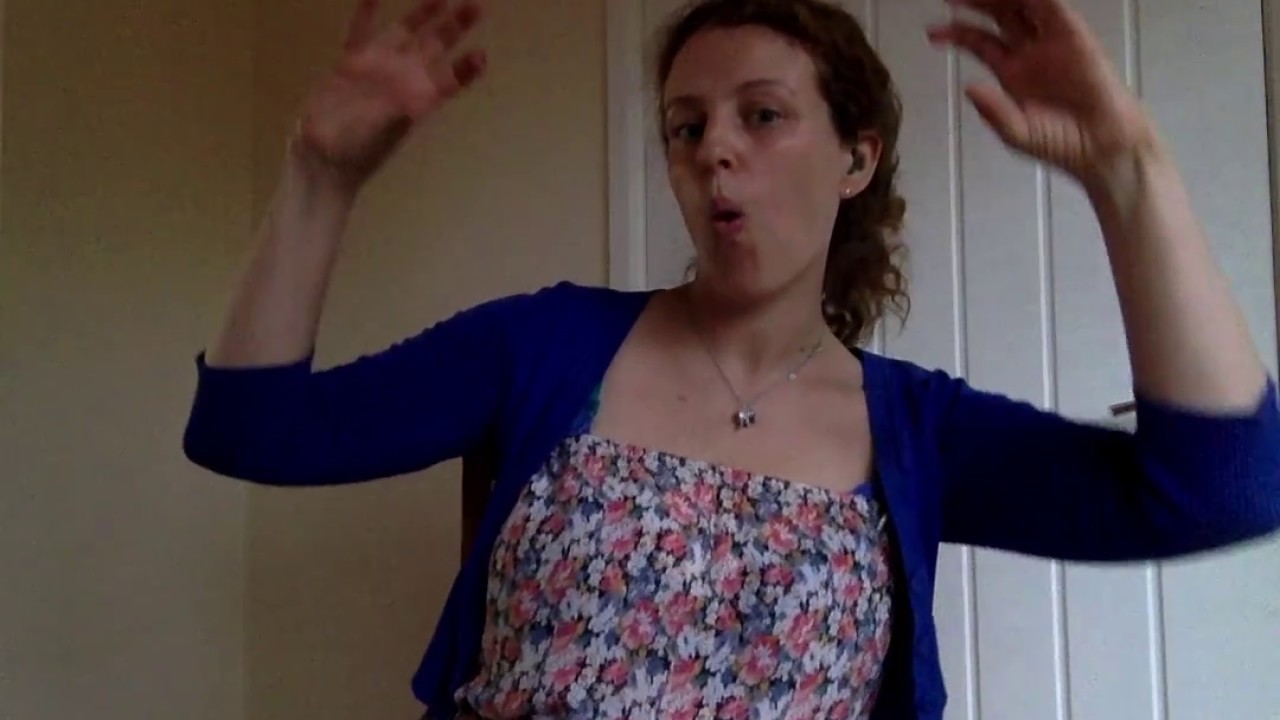 British Sign Language The Three Billy Goats Gruff - YouTube