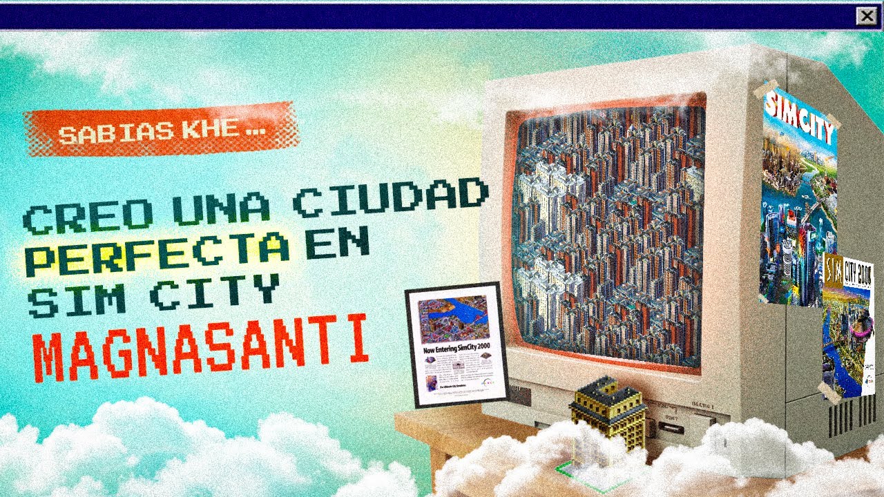 La ciudad PERFECTA que vencio a SIM CITY 3000 - YouTube
