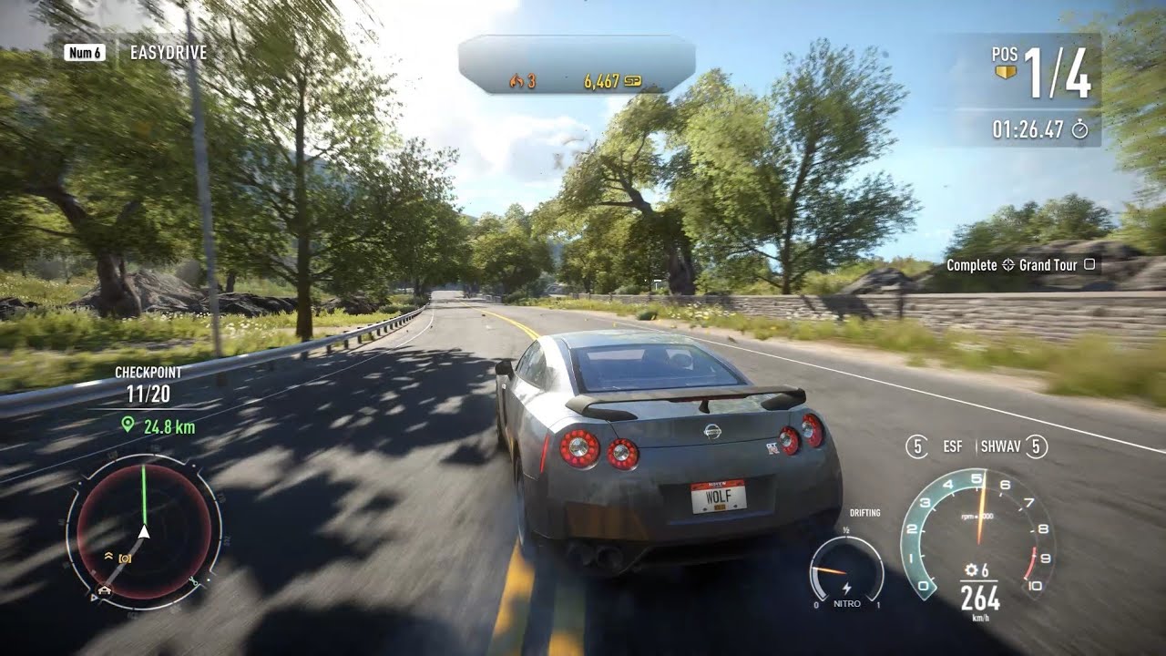 Need for Speed Rivals Ultra Realistic Graphics RTX 4060 60fps Nissan ...