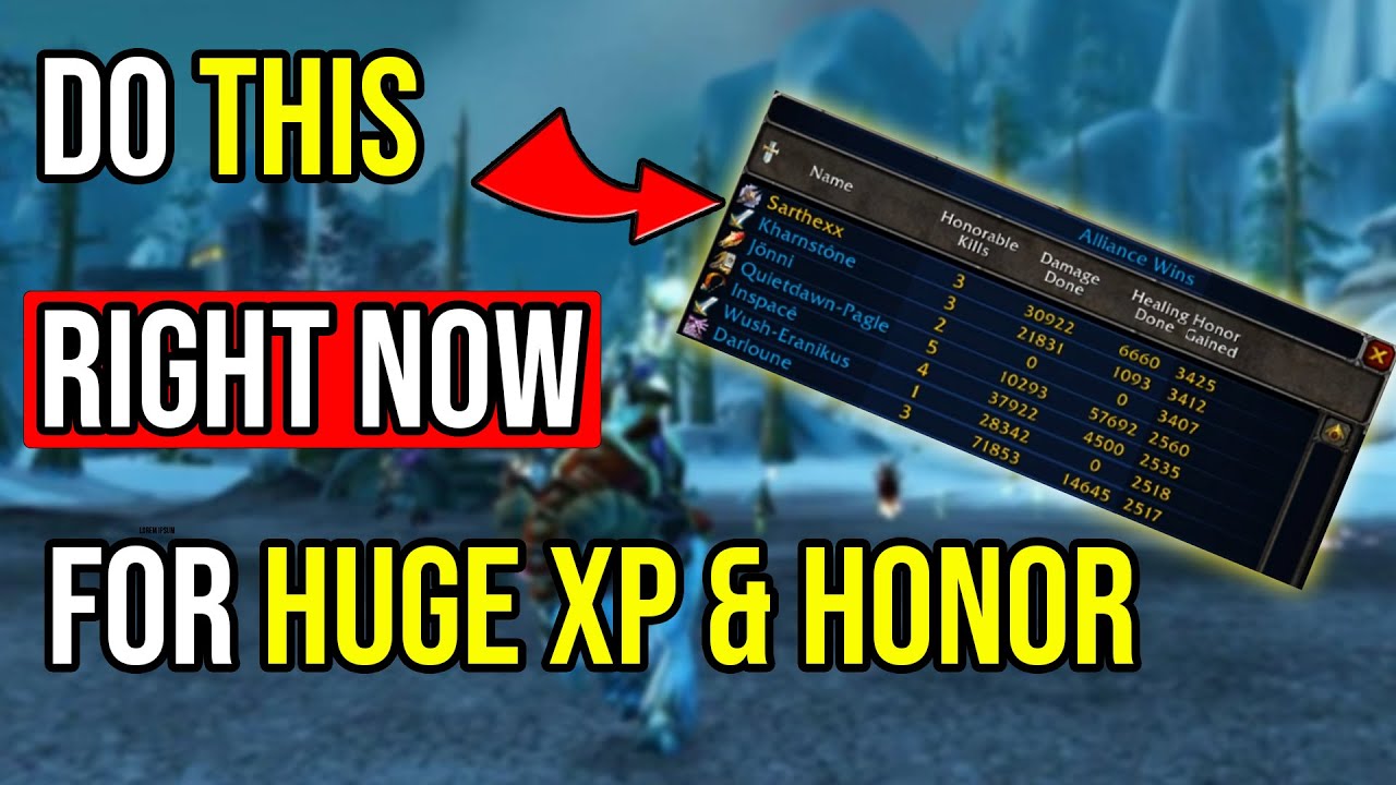 Don't Miss Out on EASY Honor & XP Right now! - YouTube