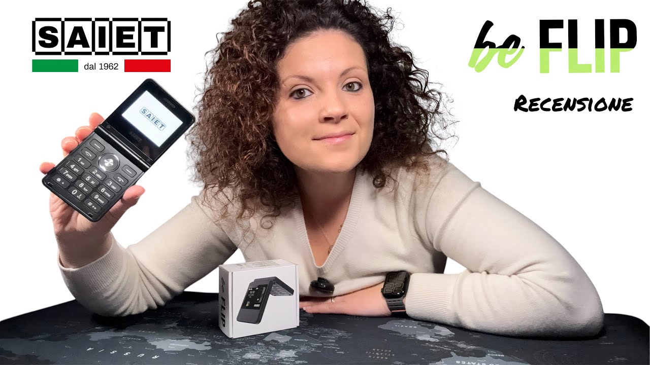 Cellulare a conchiglia nel 2025? Provo il SAIET Be Flip ( Recensione ...