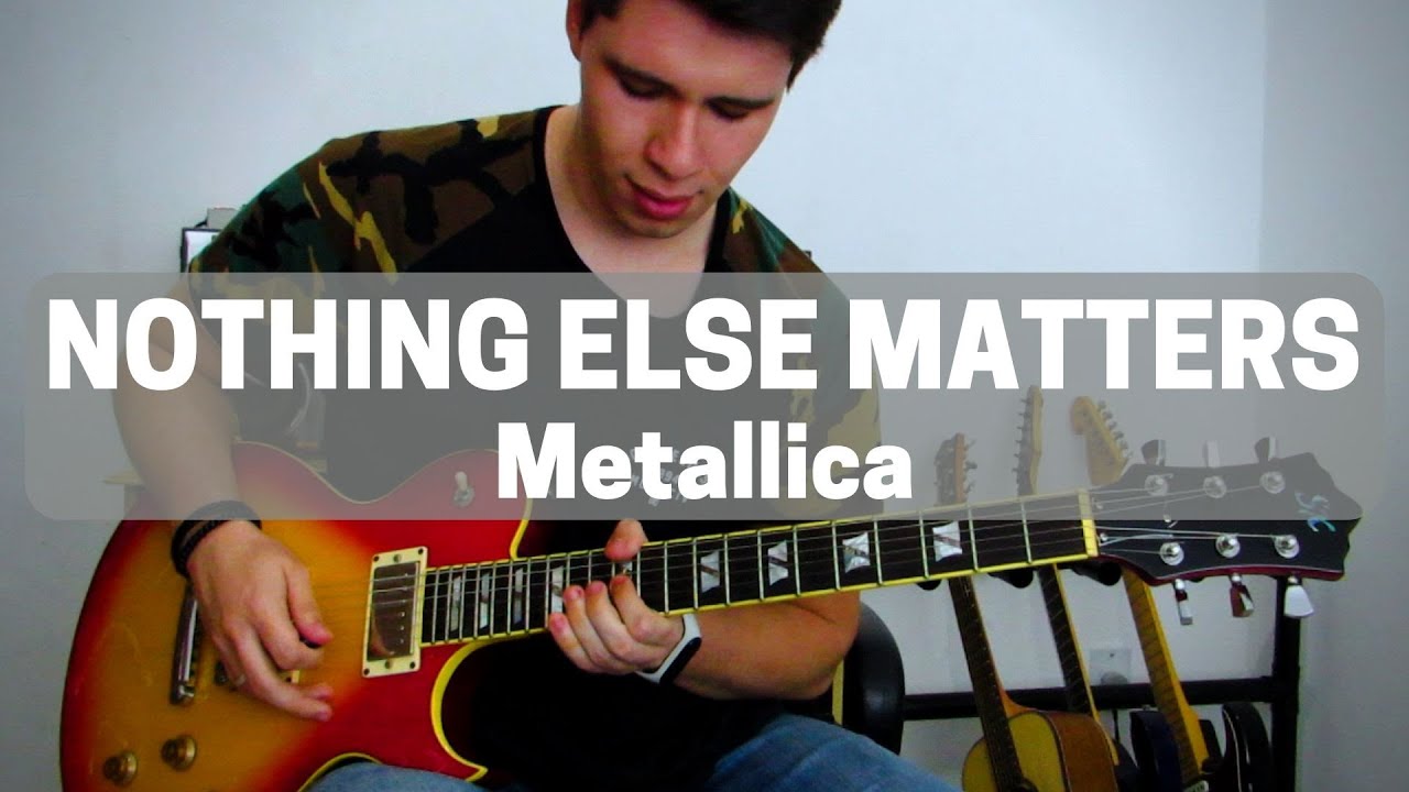 Nothing Else Matters solo - Metallica | Samuel Neves - YouTube