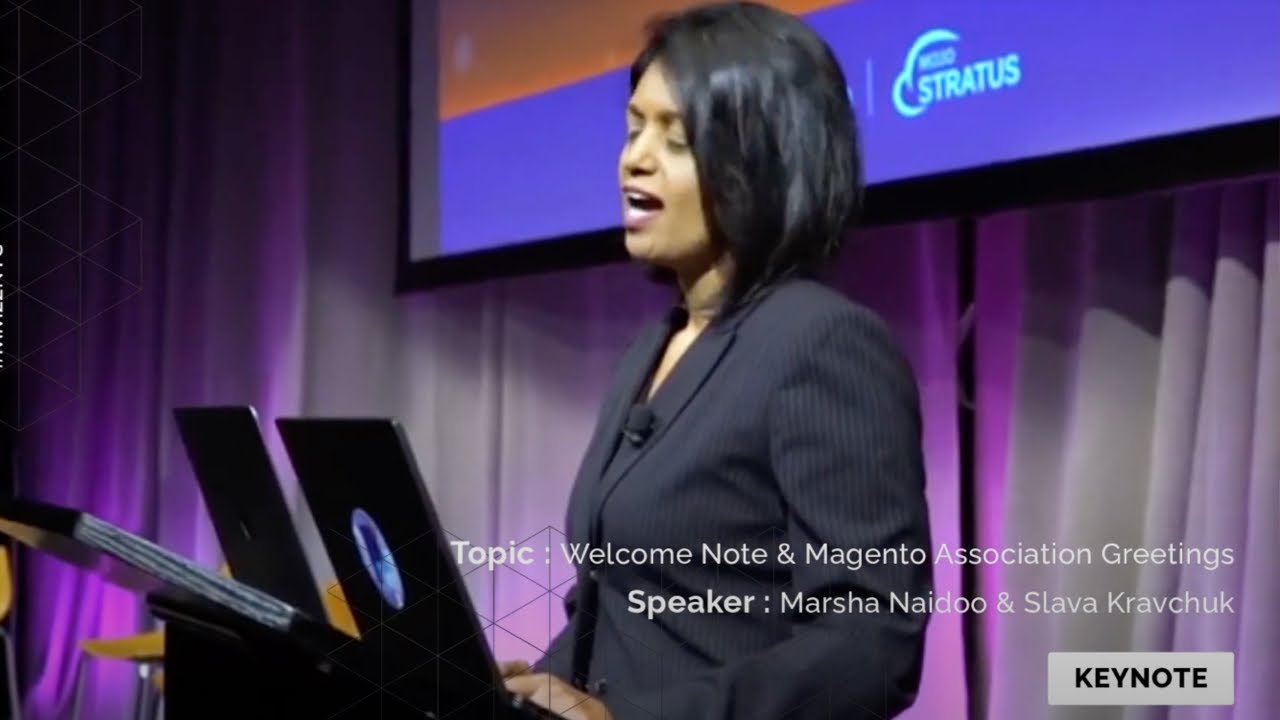 Opening Remarks - Welcome to Meet Magento NYC 2022 with Marsha Naidoo ...