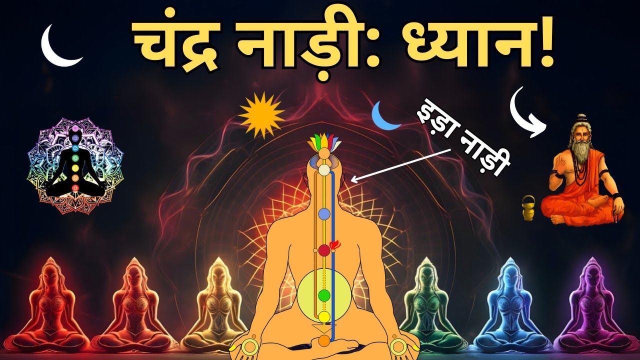 चंद्र नाड़ी ध्यान: मन को शांत करने की दिव्य विधि | Chandra Nadi ...