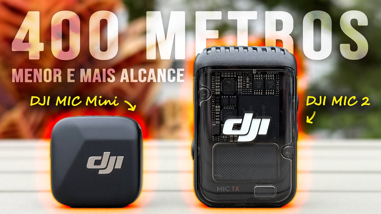DJI MIC Mini - Microfone sem fio com bom áudio e muita bateria - YouTube