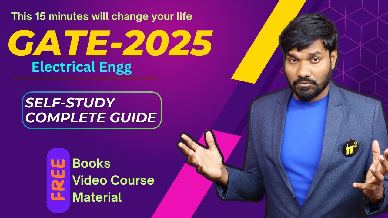 GATE 2025 Electrical Engineering: Ultimate Self-Study Strategy | Ace ...