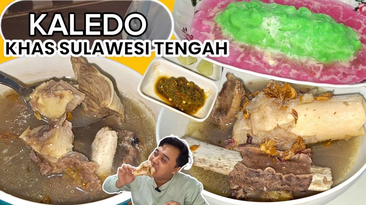 KALEDO KHAS PALU SULAWESI TENGAH | KULINER NIKMAT MASYARAKAT DONGGALA ...