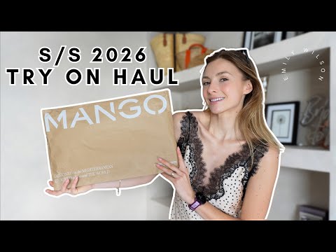 MANGO Try On Haul 🌸 Spring & Summer 2026 | Chic New In Styles | Emily Wilson Fashion