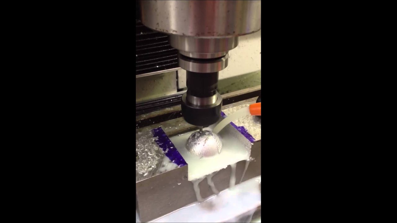 Tormach PCNC 1100 3D cut - YouTube