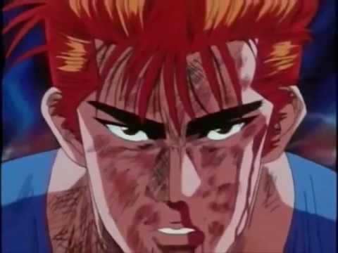 Hanamichi Sakuragi defiende a Rukawa - Slam Dunk [ Audio Latino ] Gracioso
