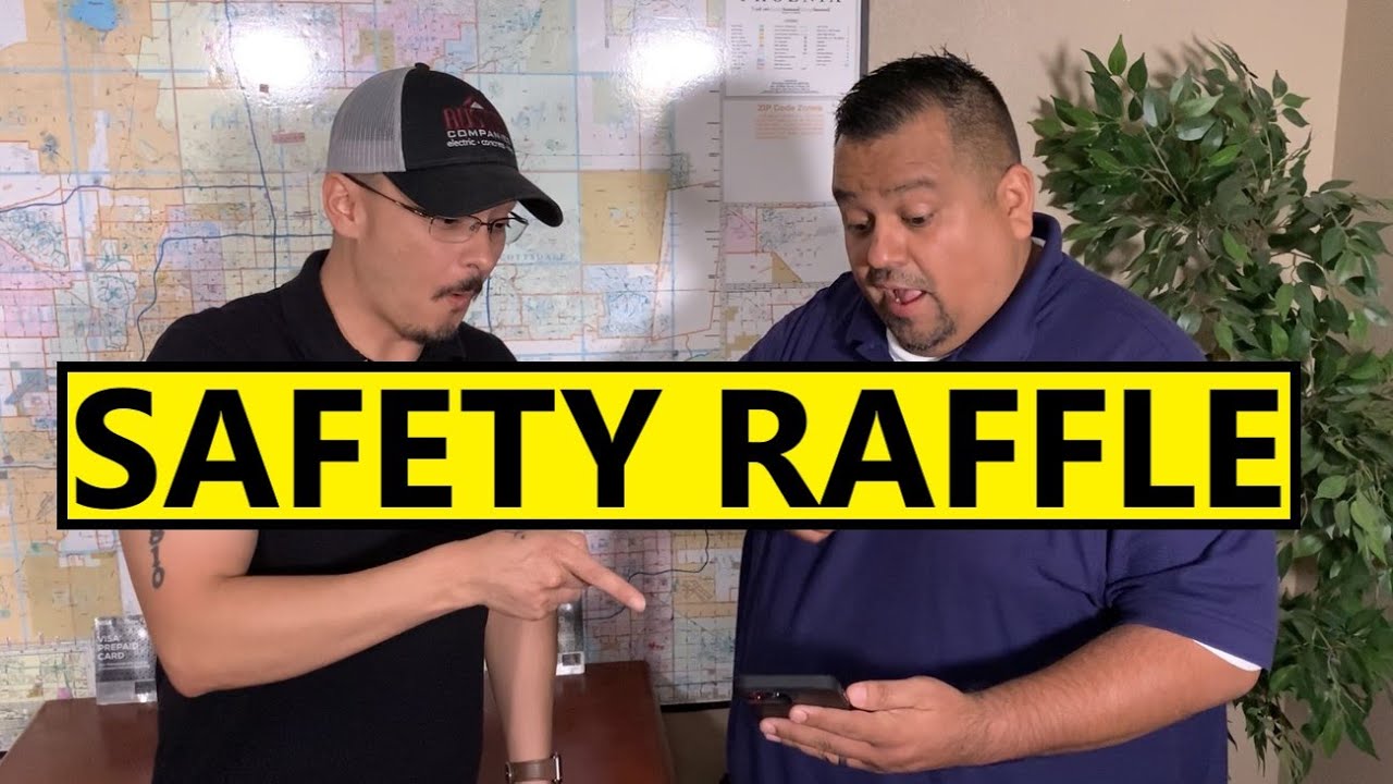 SAFETY RAFFLE JULY & AUGUST 2022!! - YouTube