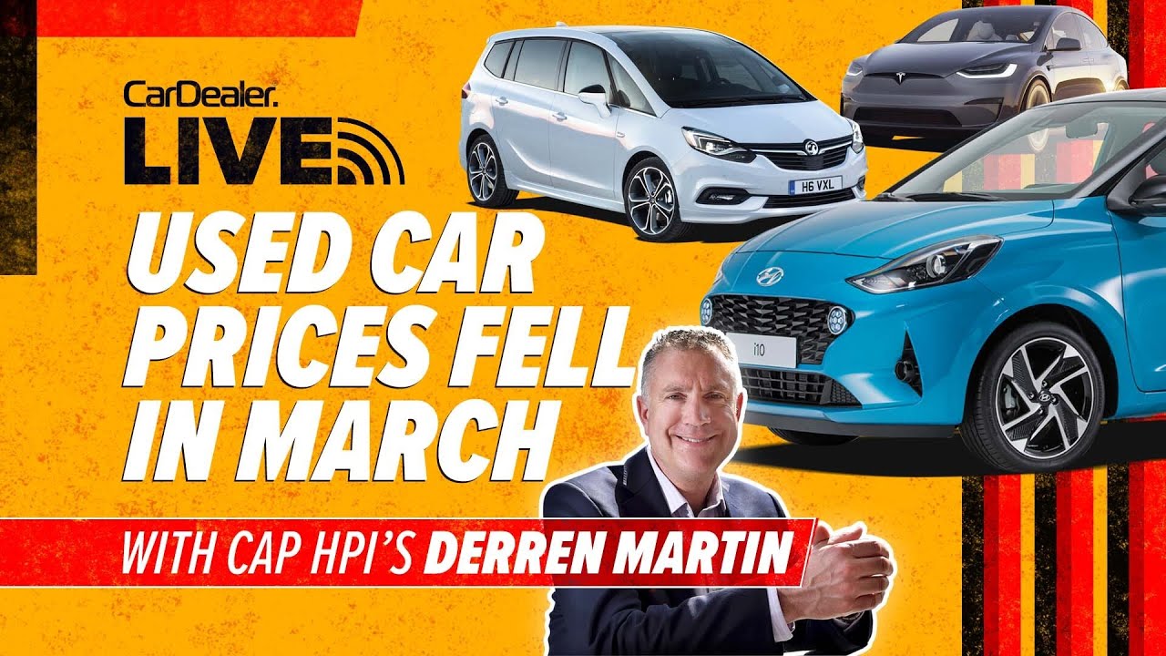 Used car prices FALL in March - Car Dealer Live - YouTube