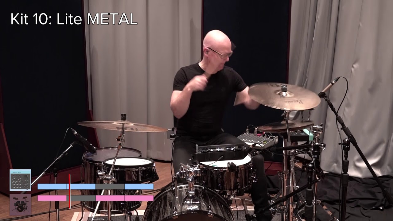“Kit 10: Lite METAL” Roland TM-6 PRO Introducing the Kits #08 - YouTube
