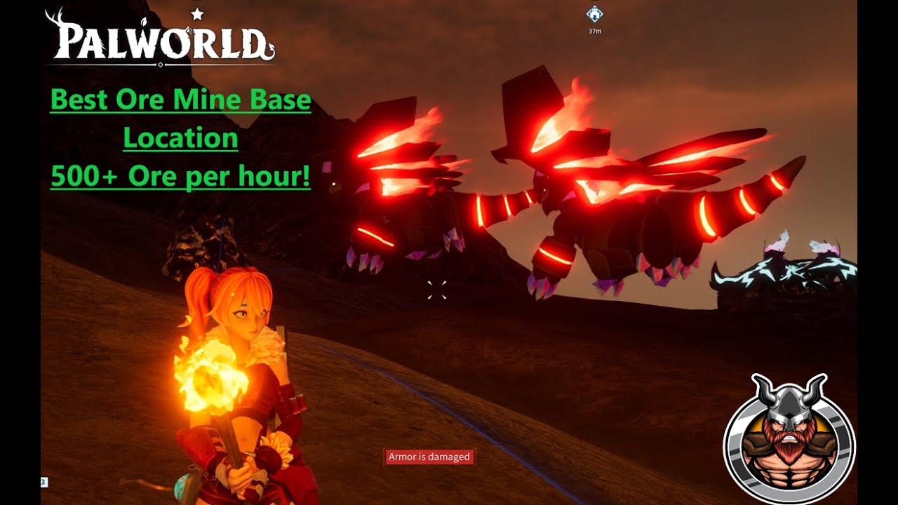 Palworld: My BEST Ore Mine location and setup (500+ Ore per hour) - YouTube
