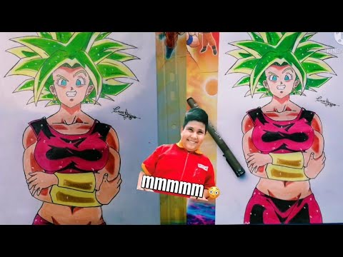 COMO DIBUJAR A KEFLA SSJ 💥 ️😏(HOW TO DRAW KEFLA SSJ ️) (SPEED DRAWING⚡ ...