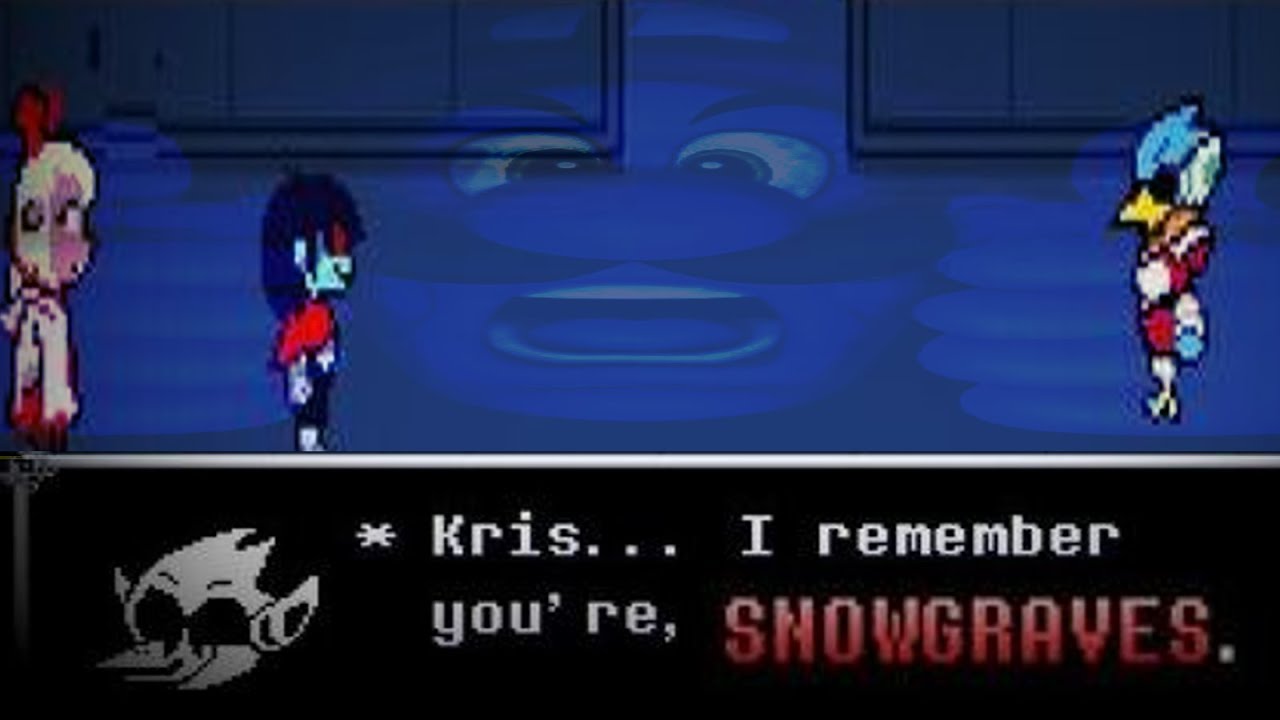 I remember you're... snowgrave's (r/deltarune meme dub) - YouTube