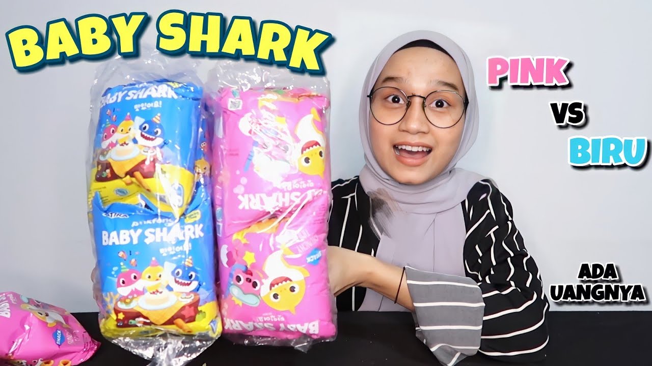 CUMA WARNA INI YG ADA DUITNYA!! TANDINGIN CIKI BABY SHARK PINK DAN BIRU ...