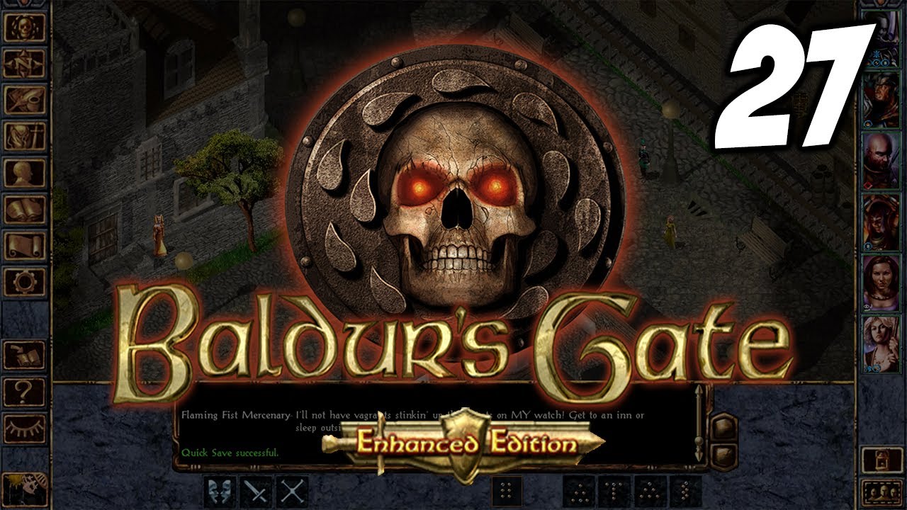 Baldur's Gate: Enhanced Edition [Part 27] - Firewine Bridge - YouTube