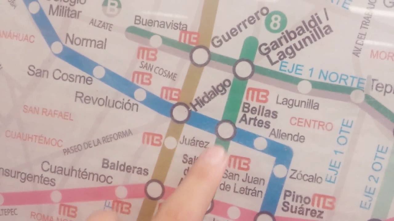 Mapa del metro - YouTube