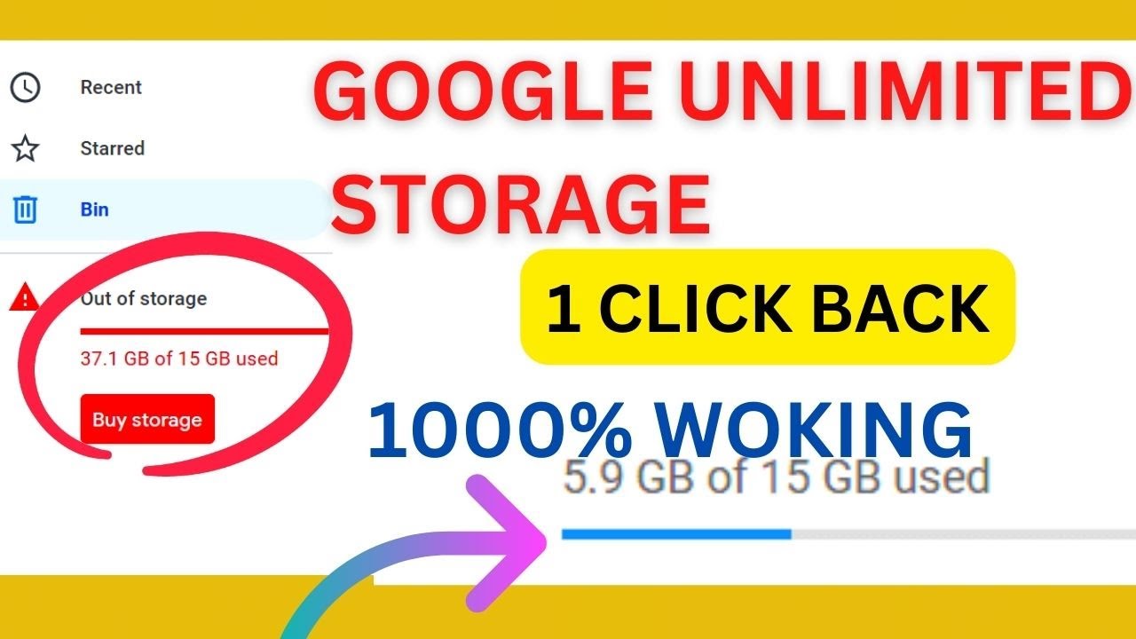 Google drive storage full problem solved 1000% working | Google drive ...