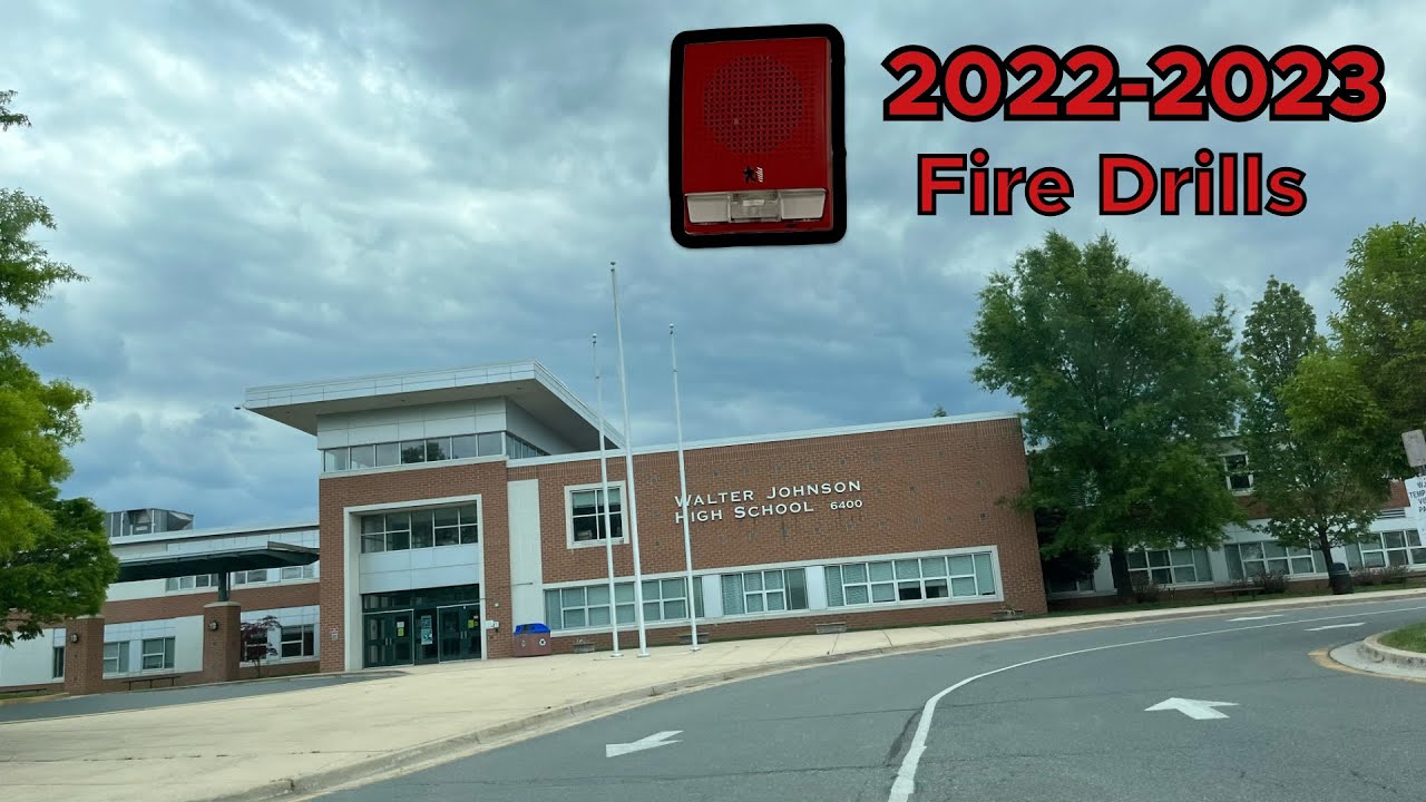 High School Fire Drills 2022-2023 School Year - YouTube