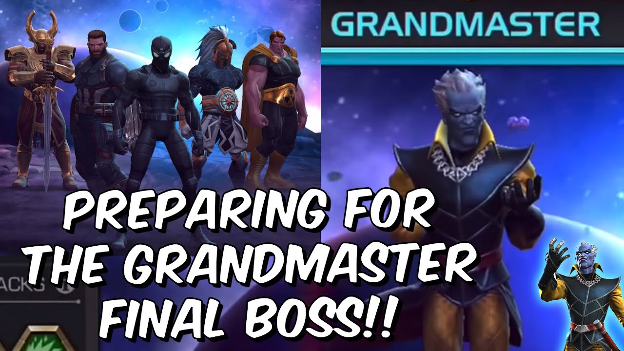 Grandmaster Pre-Release Boss Breakdown! - My Team & Counter Thoughts ...