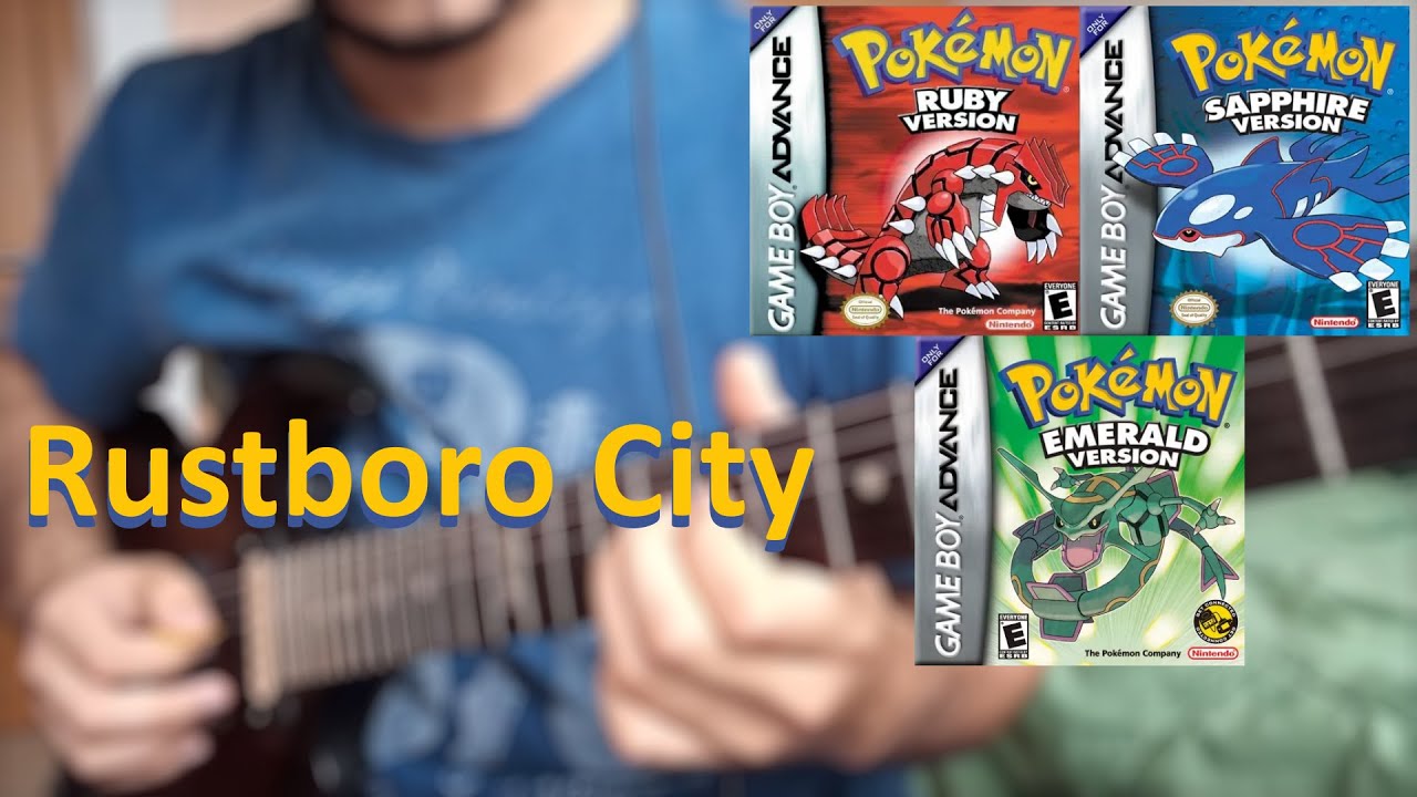 Rustboro City | Guitar Cover (Pokémon Ruby/Sapphire/Emerald) - YouTube