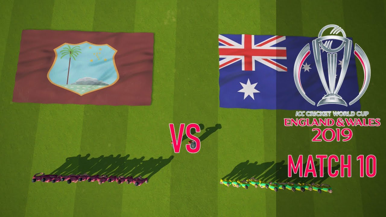 CWC 19 (Match 10) Australia Vs West Indies - Cricket 19 Gameplay ...
