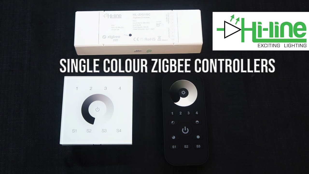How to set up Single Colour Zigbee controller? - YouTube