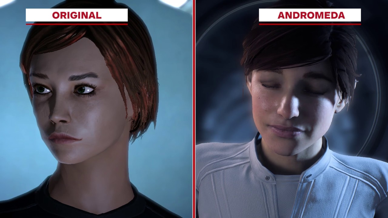 Mass Effect (2007) vs Mass Effect Andromeda (2017) - YouTube