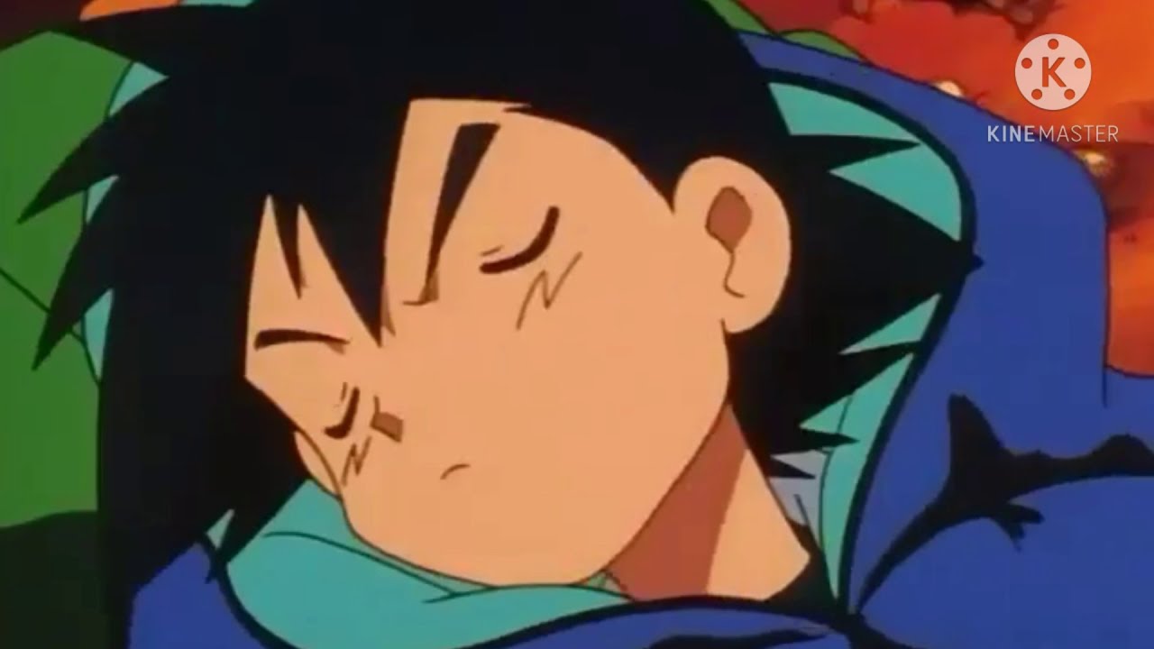 Ash Ketchum Sleeping