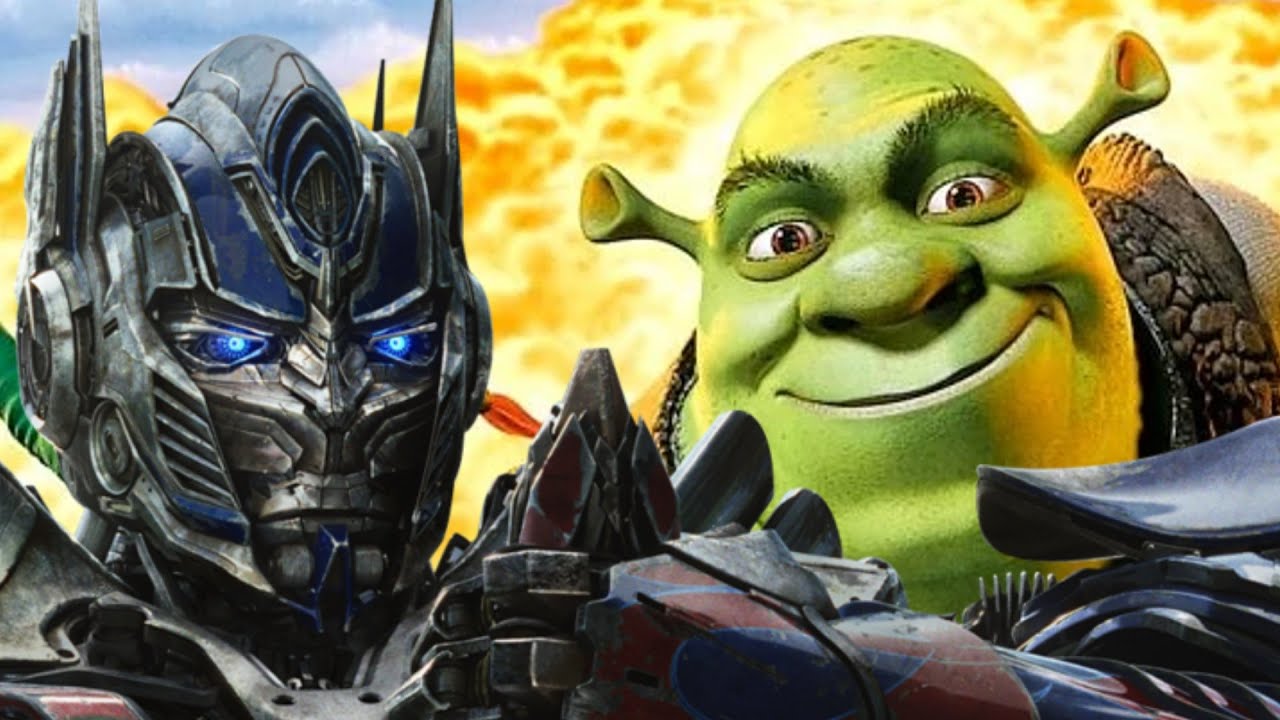 Optimus Prime Reads The Entire Shrek Movie Script - YouTube