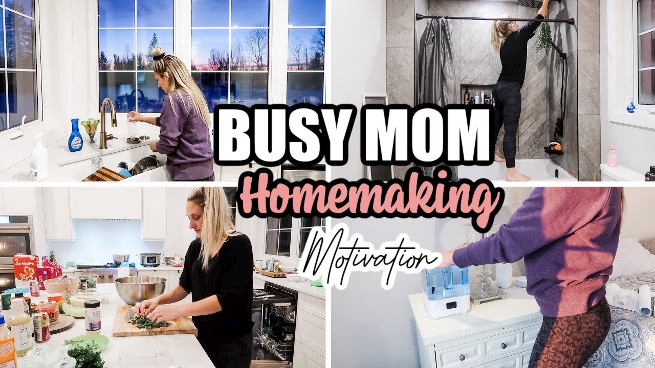 *NEW* CLEANING & LIFE MOTIVATION | BUSY MOM MOTIVATION | GET IT ALL ...