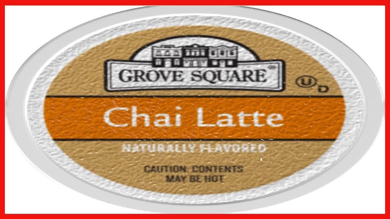 Grove Square Tea, Chai Latte, 24 Single Serve Cups - YouTube