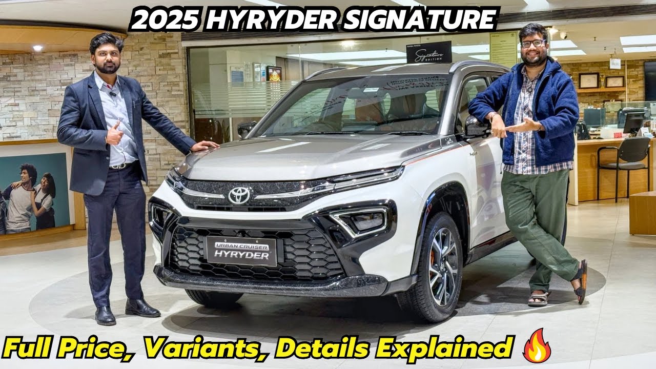 2025 New Toyota Hyryder Signature Edition 🔥- Mods worth ₹3 Lakhs!😱 ...