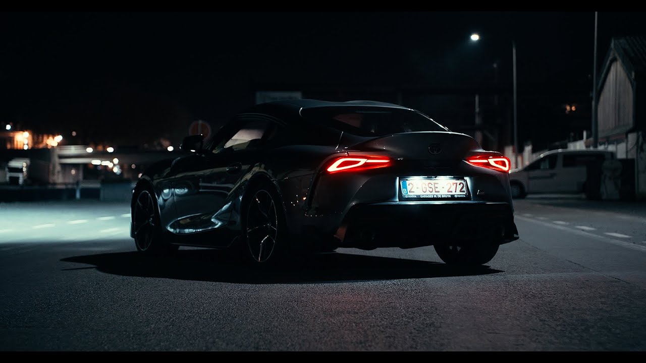 A90 GR Toyota Supra Night Run | 4K - YouTube